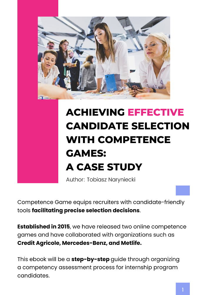 Achieving effective candidate selection with Competence Game ...
